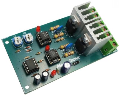 AC Flasher 2 CH 110-240VAC 2000W Flash Timing Adjustable 0.3-5 Seconds ...