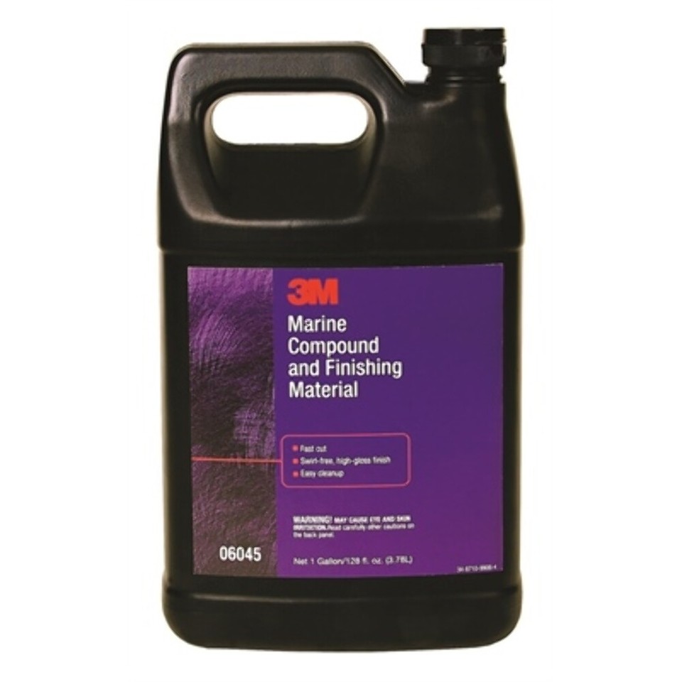 3M 30345 Perfect-It Gelcoat Compound Finishing Wax Polish Gallon Boat ...