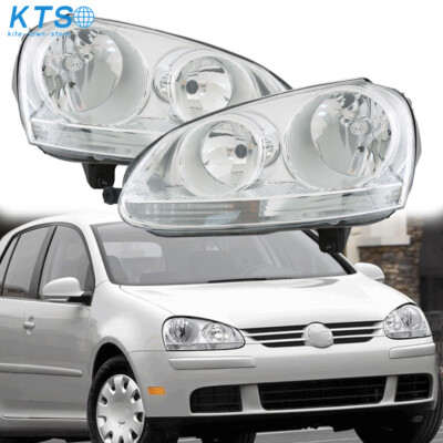For 2006 2007 2008 2009 Volkswagen GTI/Jetta/Rabbit Headlights lamps ...