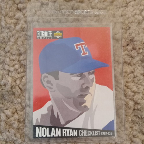 1993 upper deck baseball card collectors choice #320 Nolan Ryan NICE ...