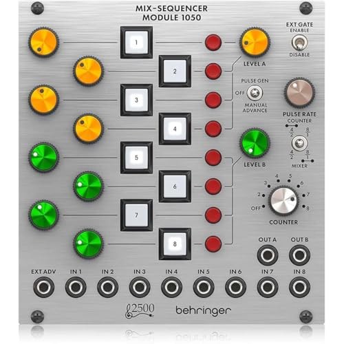 Behringer Modular Synthesizer Eurorack Module Eurorack Sequencer/Mixer ...