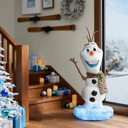 Disney Frozen Olaf 4ft Animated LED Holiday Christmas Prop | New ...