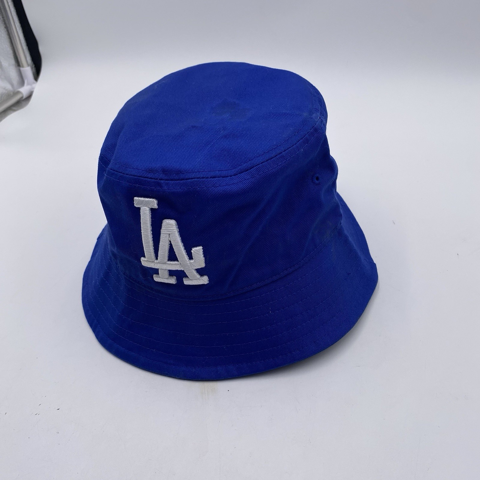 Los Angeles Dodgers Bucket Hat Blue Cotton Size Small 7- 7 1/8 Cleaned ...