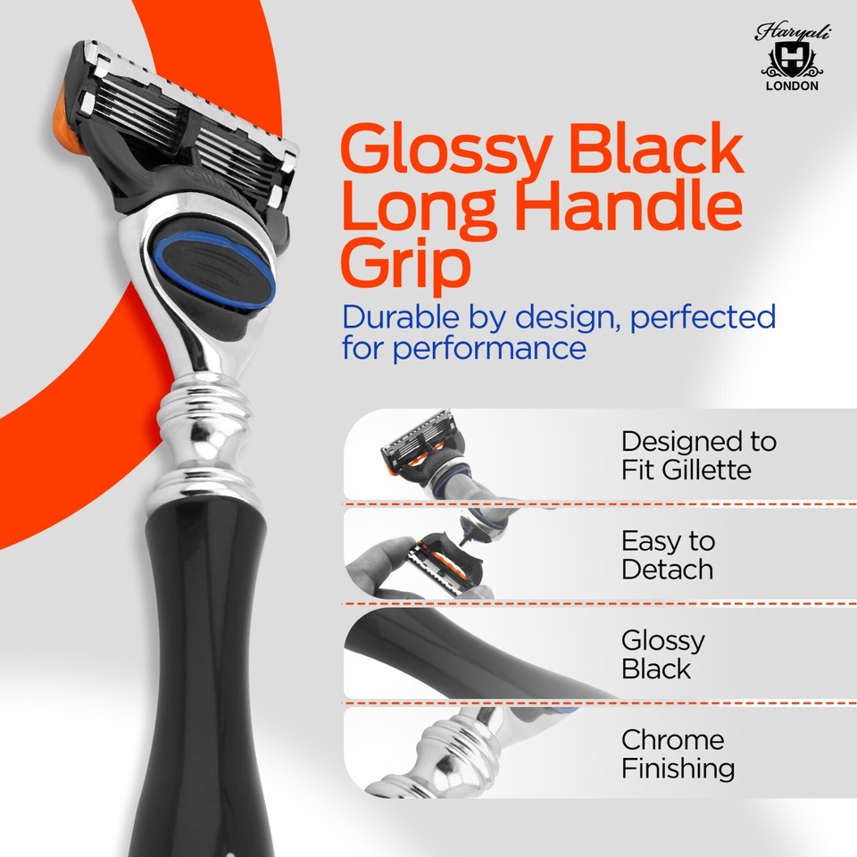 Ergonomic 5 Edge Razor for Men, Metallic Women's Razor, Body Face Razor ...