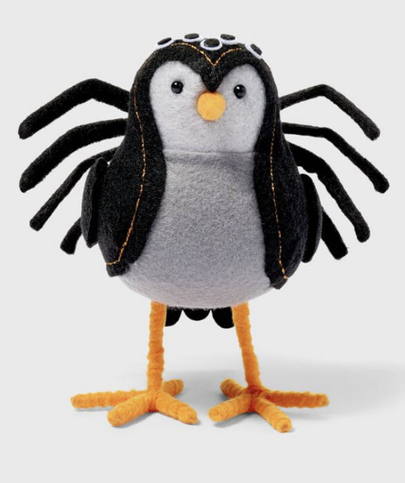 2023 Hyde & Eek Halloween Fabric Birds Featherly Friends Set of 8 ...