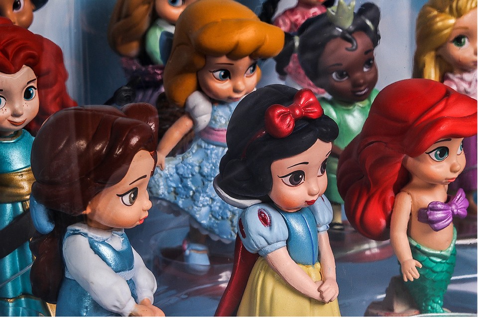 DISNEY PRINCESSES ANIMATORS COLLECTION DELUXE SET Ariel Belle Jasmine ...