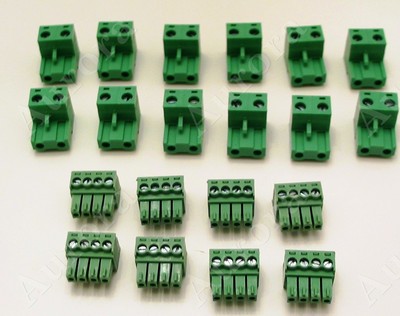 Crestron Adagio AAE - Complete Set of Connectors - 20 Plugs (2 types ...