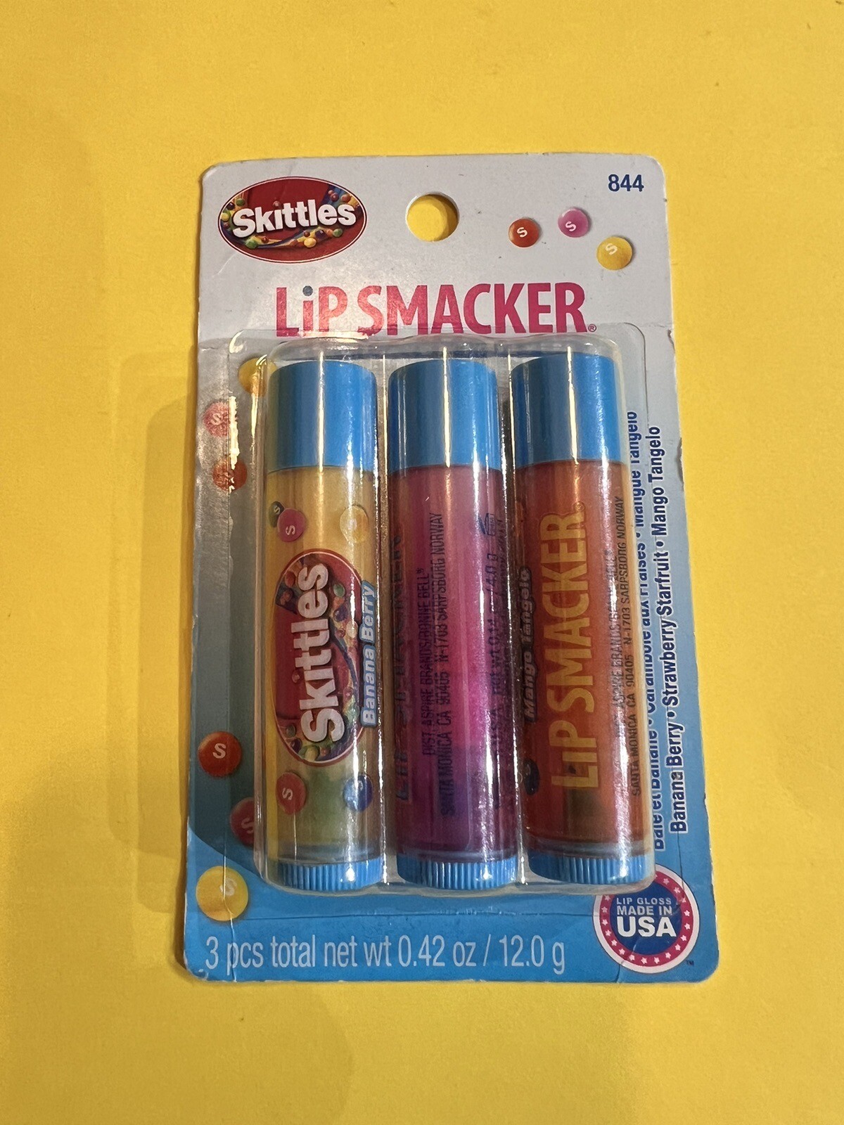 VTG 2013 Bonne Bell TROPICAL SKITTLES Lip Smacker Gloss Balm Collection ...