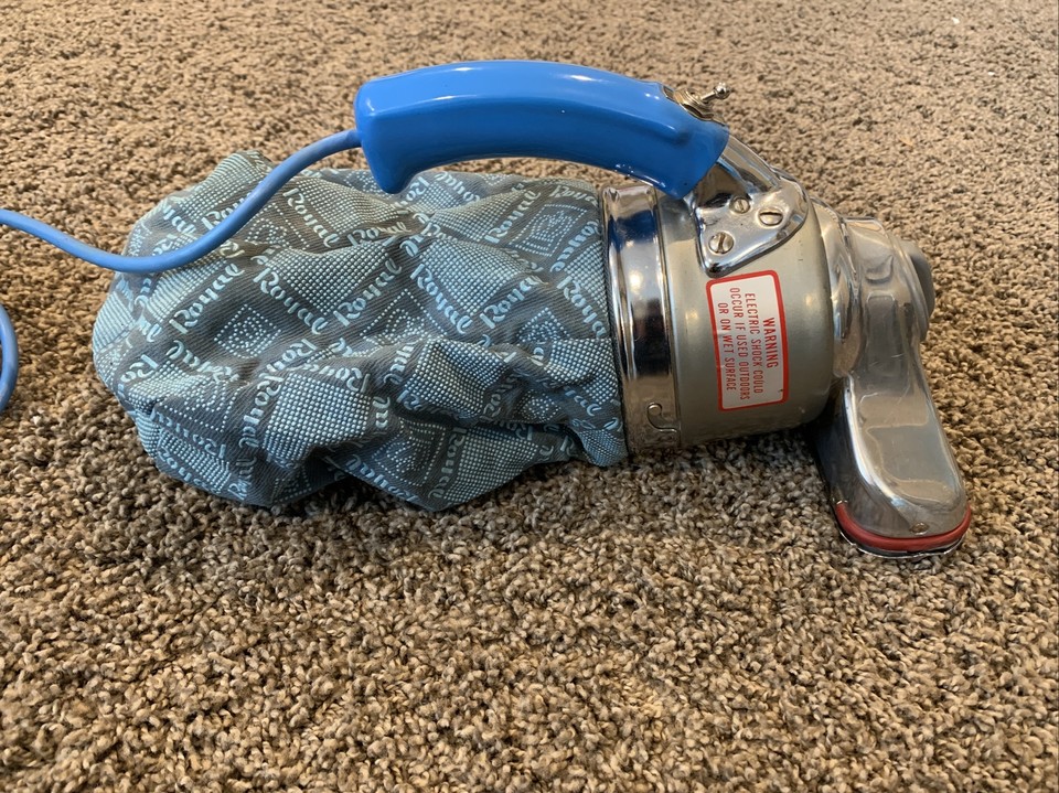Vintage Royal Prince Model 501 Hand Held Vacuum Blue 1.2 amp Corded | eBay