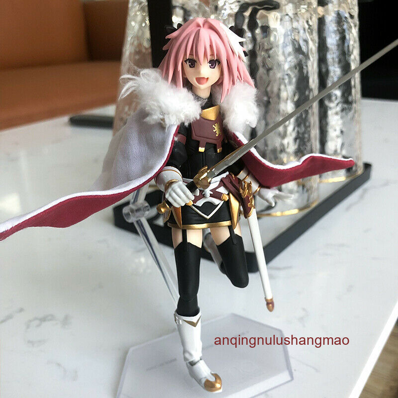 1/12 Handmade Custom White Red Cape Cloak for 6" Figma Astolfo Rider ...