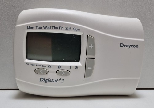 Drayton 22087 Digistat +3 7 Day Programmable Room Hardwired Thermostat ...