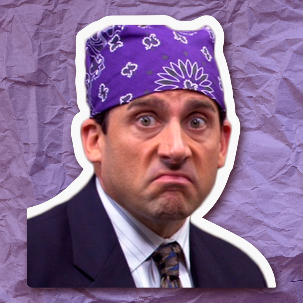 Prison Mike Michael Scott sticker decal The Office Dwight Schrute NBC ...