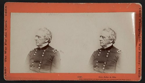 Photo of Stereograph,General John Adams Dix,American Civil War,Military ...