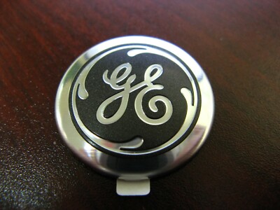 GE Badge Nameplate Decal, WH01X10648, 1.09" DIA x 0.14" Thick, OEM ...