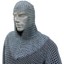Battle Ready Medieval Habergeon Chainmail Knights Crusader Armor Coif ...