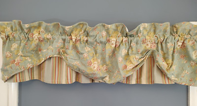 Waverly Classics Valance Spring Bling Vapor Modern Farmhouse Floral ...