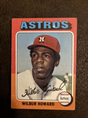 1975 TOPPS #563 Wilbur Howard - Baseball Card -y 485 | eBay