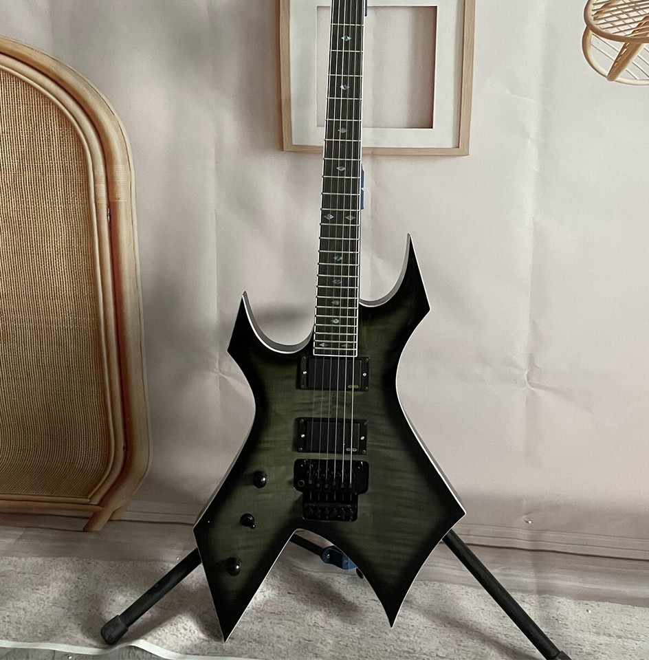 Left-Handed BC Rich Warlock 6 String Electric Guitar Basswood Body ...