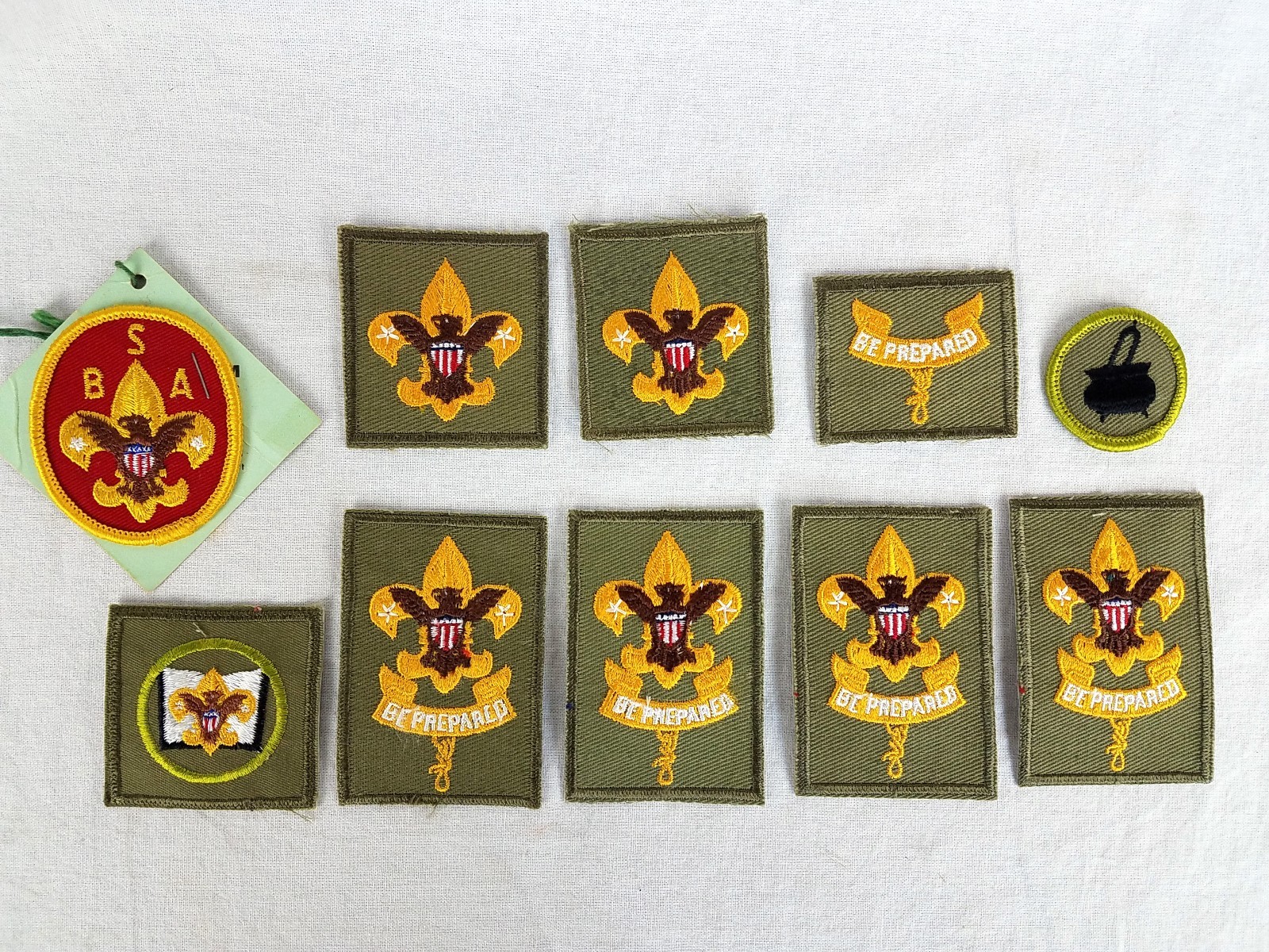 BSA Rank Patches Tenderfoot 2nd Class 1st Class Lot of 10 | eBay