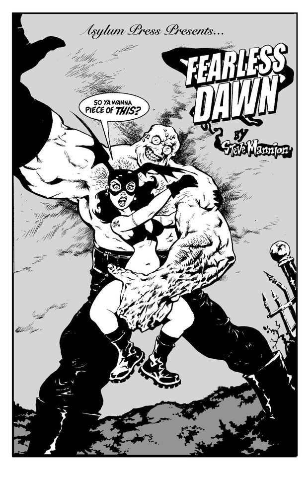 Fearless Dawn: The Bomb #1 B Lot Asylum Press 2023 NM-Steve Mannion ...