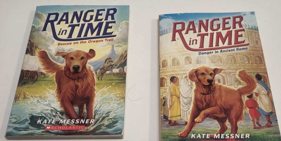 Lot of 2 Scholastic Ranger In Time Dog Chapter Books Paperback 2nd 3rd ...