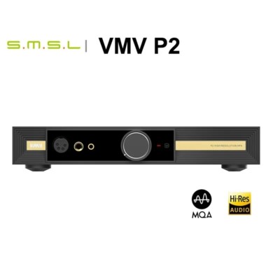 SMSL VMV P2 Headphone Amplifier Hi-End Pre-amp 32ohmns 6W Balanced ...
