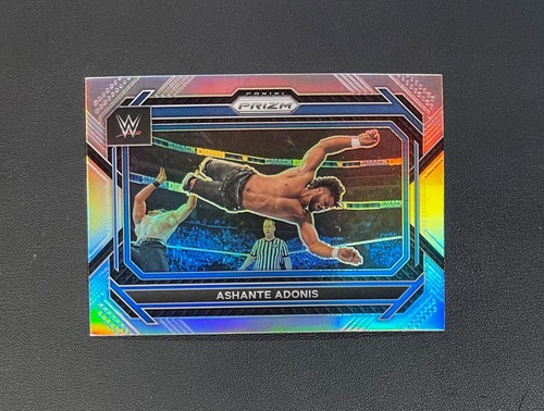 FB34 - 2023 Panini Prizm WWE ASHANTE ADONIS Silver | eBay