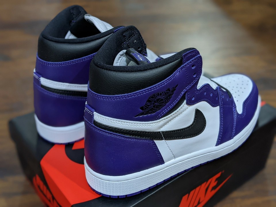 Nike Air Jordan 1 Retro High OG Court Purple | eBay