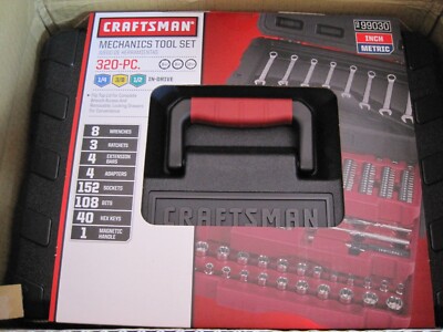 Craftsman 320 Piece Mechanics Tool Set
