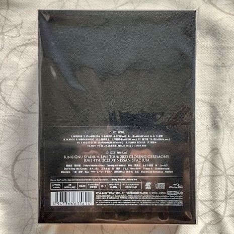 King Gnu THE GREATEST UNKNOWN First Press Limited Edition CD+Blu-ray ...