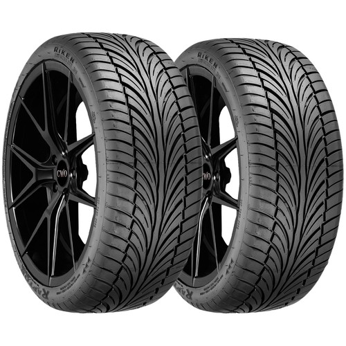 (QTY 2) 275/40R17 Riken Raptor ZR 98W SL Black Wall Tires | eBay