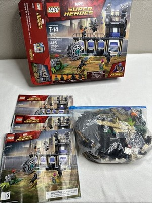 LEGO Corvus Glaive Thresher Attack 76103 SUPER HEROES Avengers -ALMOST ...