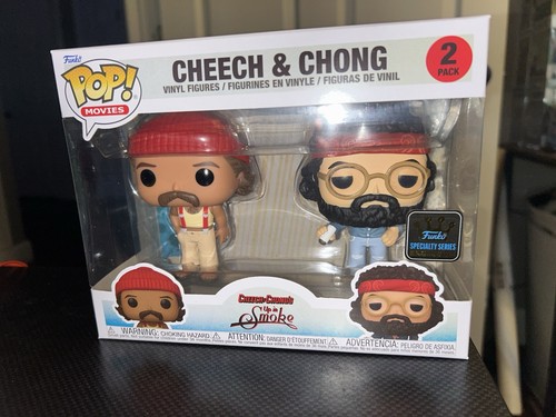 Cheech and Chong Funko Pop 2 pk pack Up In Smoke exclusive with soft ...
