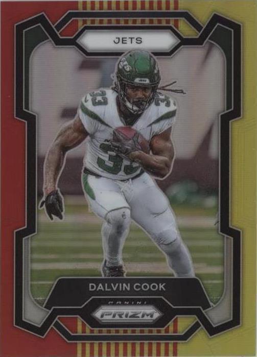 2023 Panini Prizm - Dalvin Cook #191 Red & Yellow Prizm /44 for sale ...