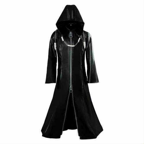 Kingdom Hearts Cosplay Organization XIII 2-WAY-BIG-ZIPPER Costume Coat ...