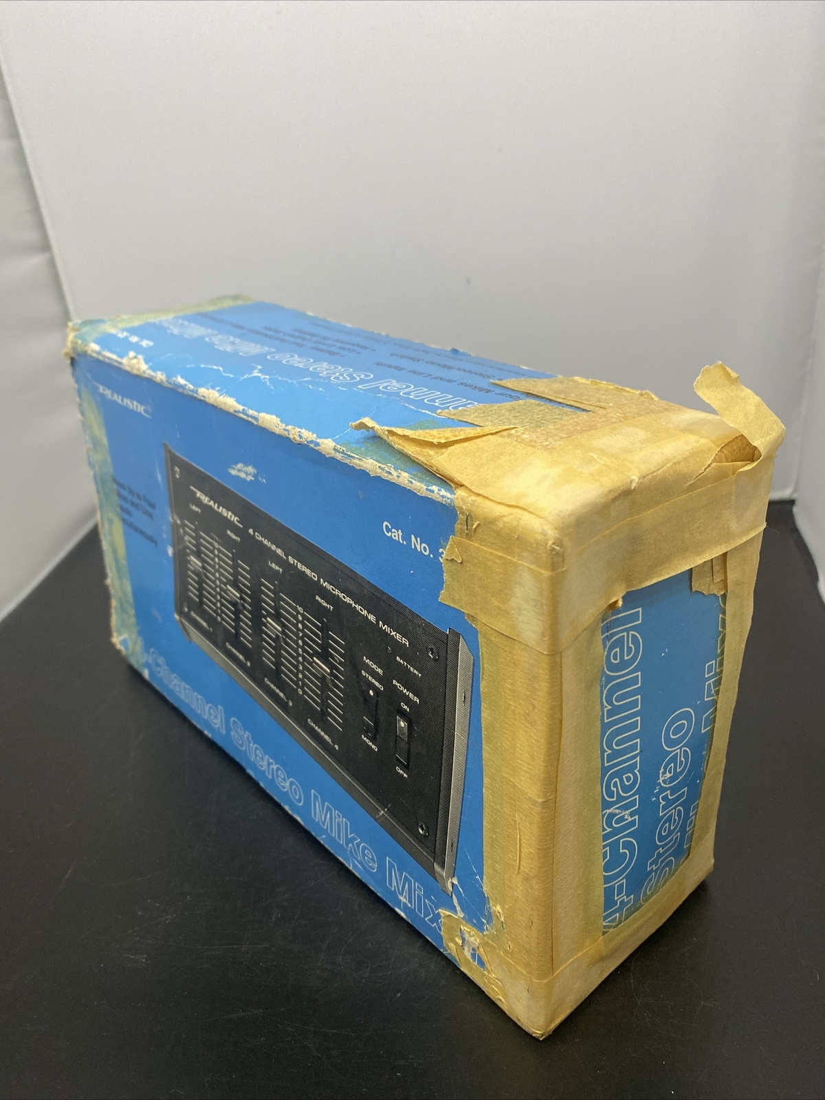 Radio Shack Realistic 32-1105 4-Channel Stereo Microphone Mixer W/Box ...