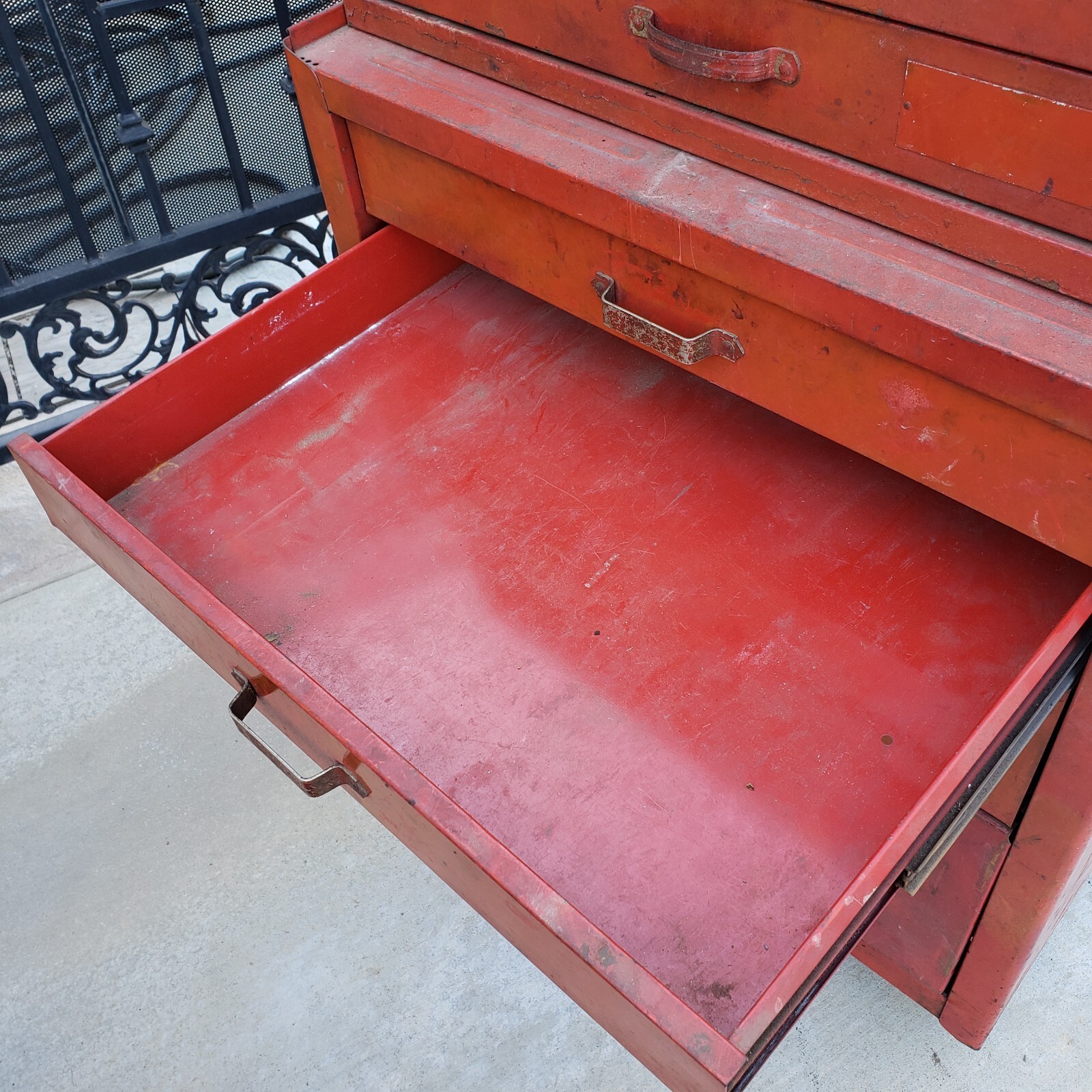 Vintage The New Britain Machine Company Blackhawk Hand Tools Cabinet ...