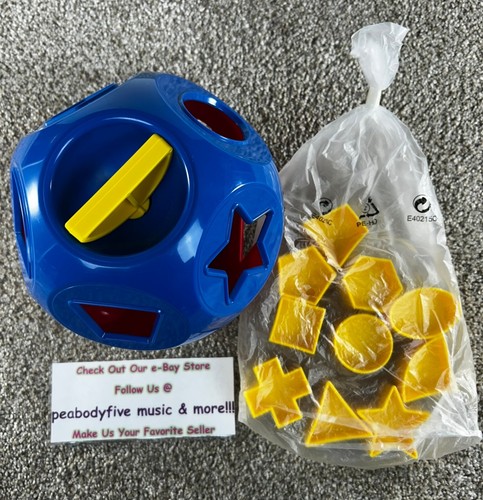 Tupperware Shape O Ball Classic Toy Blue Red Educational 10 Shape ...