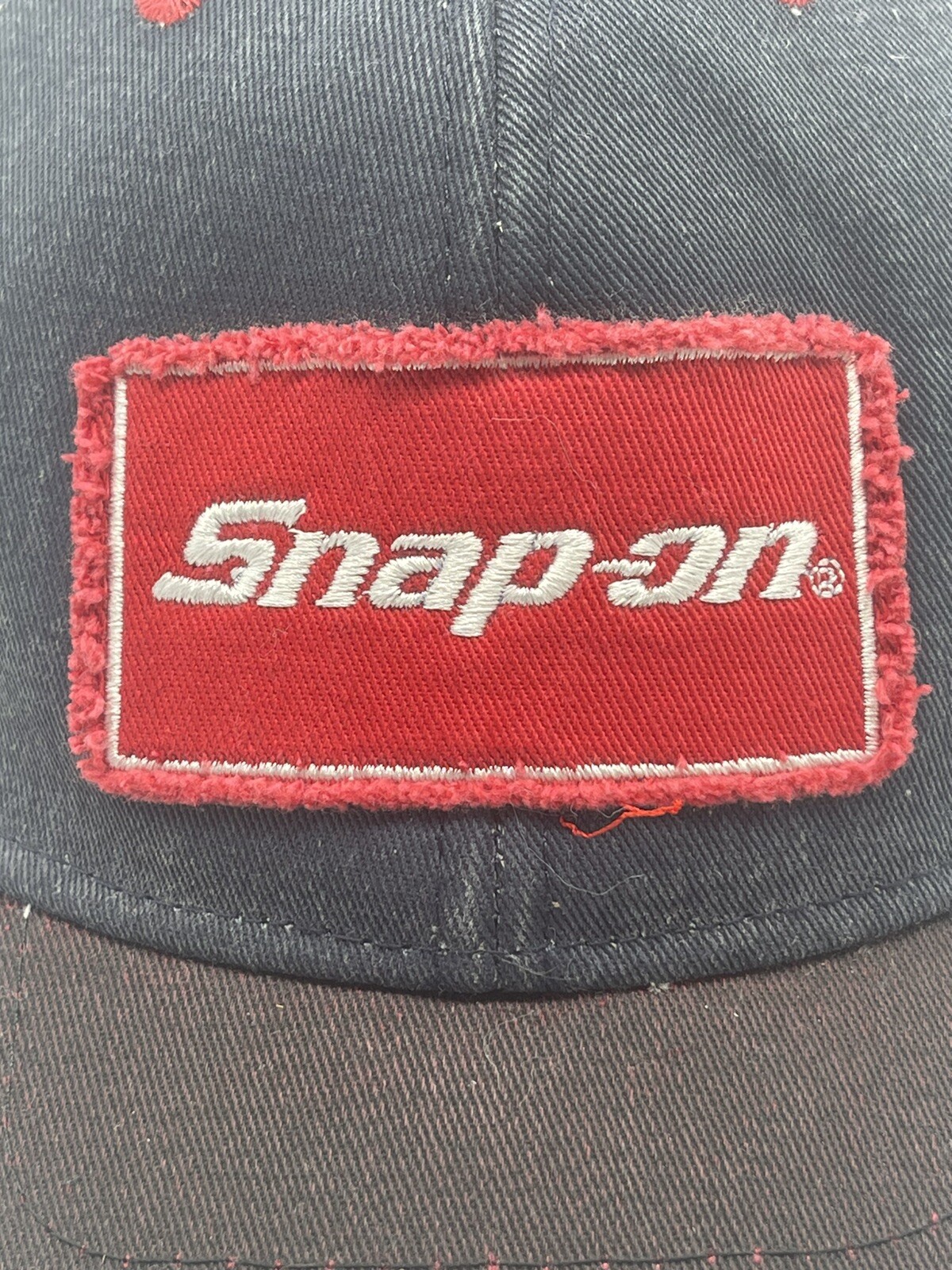 Snap-On Tools Brand Trucker Hat VINTAGE Snap Back Adj… - Gem