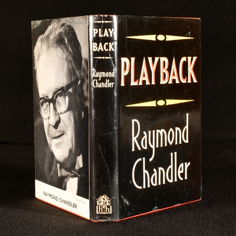 1958 Playback Raymond Chandler First Edition Dust Wrapper Philip ...