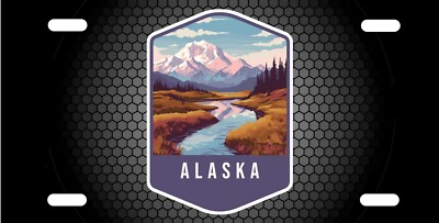 State Of Alaska Car Truck license Plate Tags Personalized Add Text Name ...