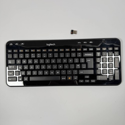 Logitech K360 Wireless USB Desktop Keyboard — Compact Full Keyboard 3 ...