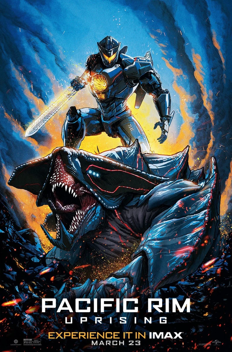 Pacific Rim Kaiju Poster