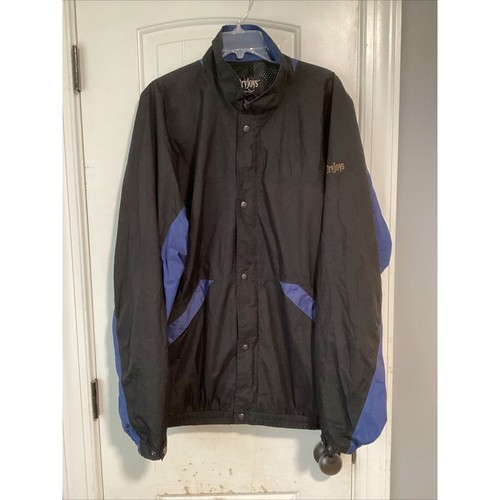 FootJoy DryJoys Performance Light Jacket Mens Size XXL Black Blue ...