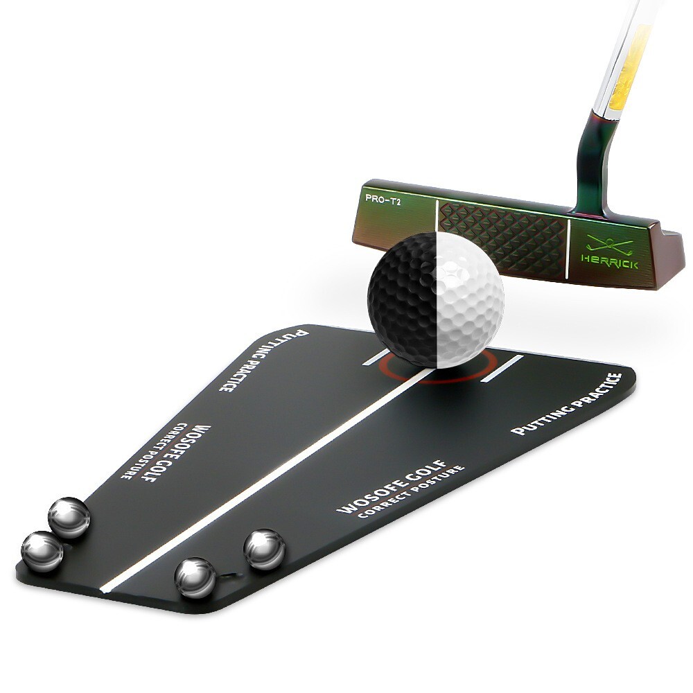 New Golf Putting Tutor Golf Putting Instructor Alignment Aid Golf Swing ...