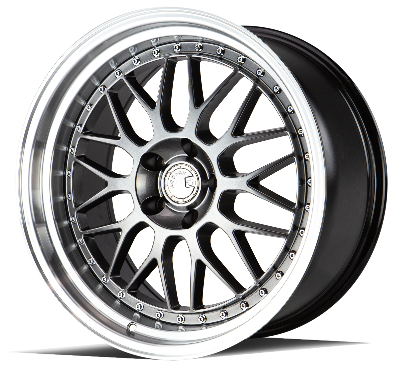 19x9.5/19x11 Aodhan AH02 5x114.3 +12|+15 Flow Forged Hyper Black Wheels ...
