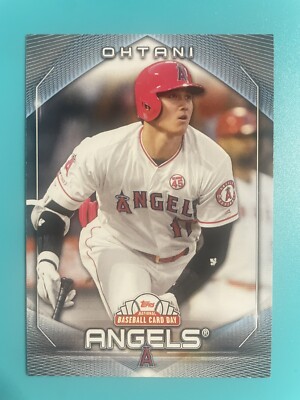 2020 Topps National Baseball Card Day Shohei Ohtani #1 Los Angeles ...