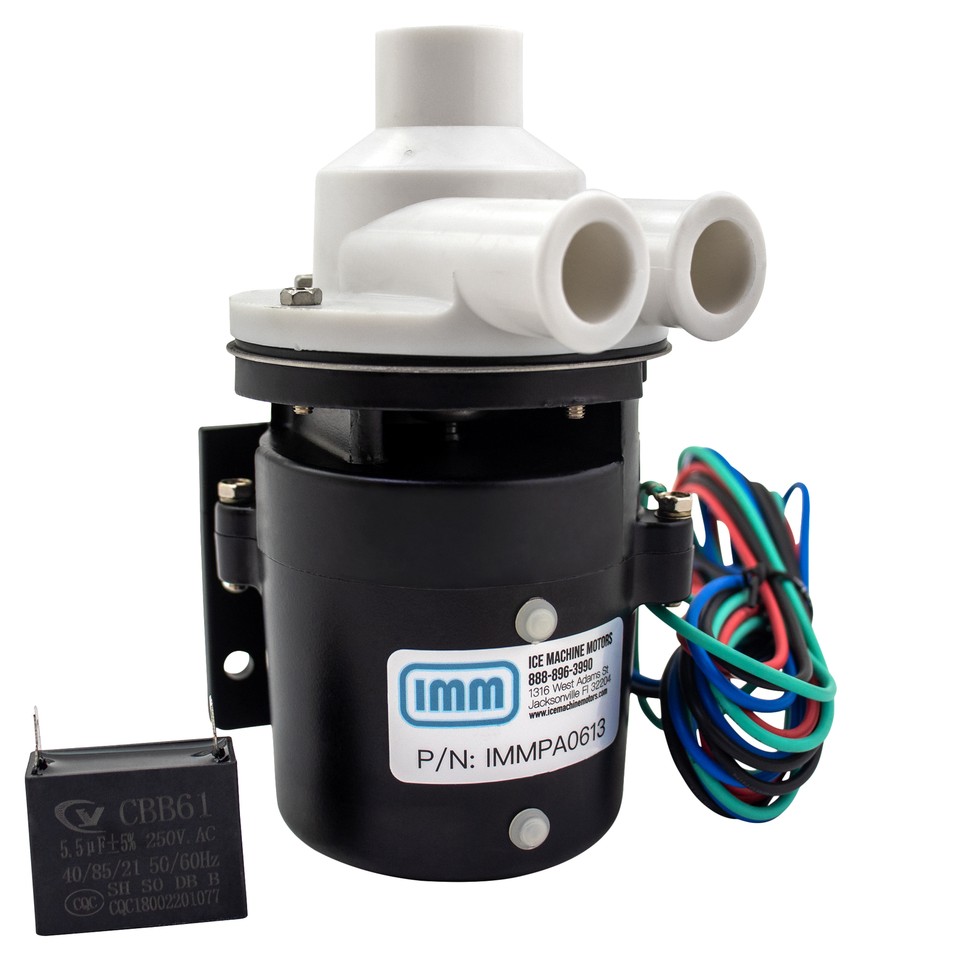Pump Motor Assembly Replacement for Hoshizaki PA0613 with Capacitor ...