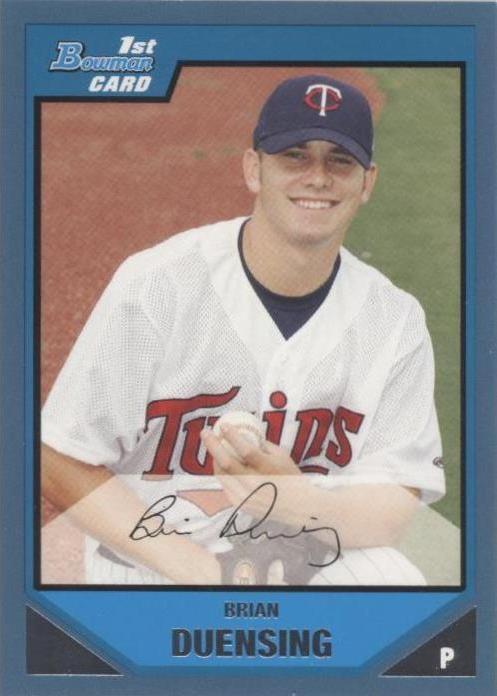2007 Bowman - Prospects Brian Duensing #BP95 Blue /500 (RC) for sale ...