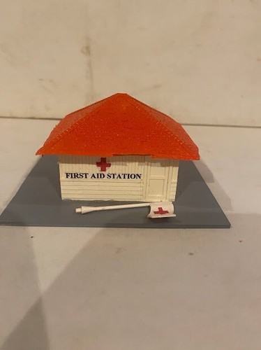 Atlas Resin Reproduction HO Scale Slot Car First Aid Station | eBay